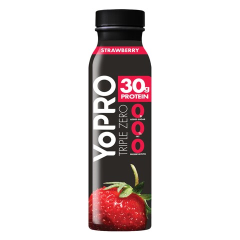 Buy Yopro Protein Strawberry Milk 300ml Online | Carrefour KSA