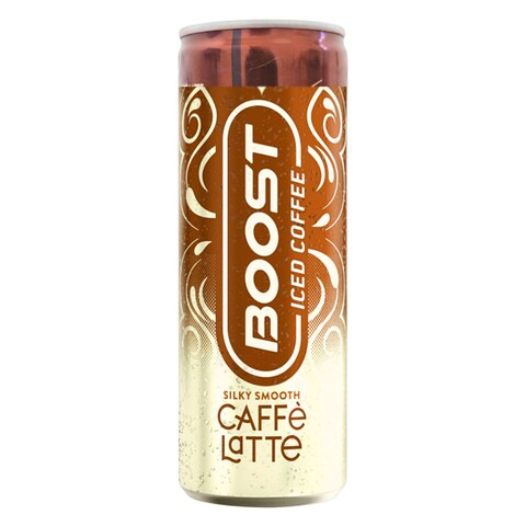 Buy Boost Iced Coffee Latte Drink 250ML Online | Carrefour KSA