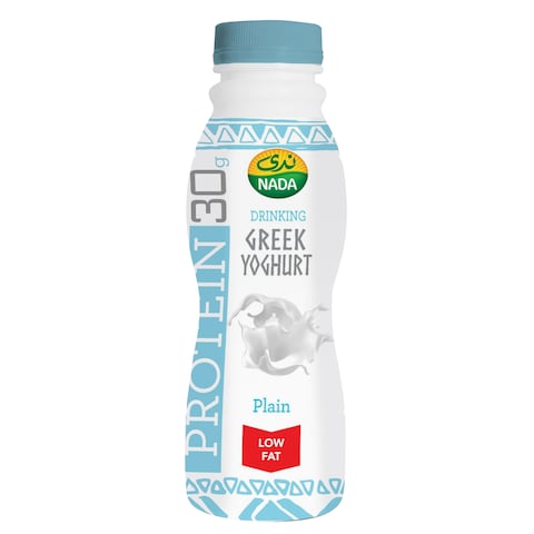 Buy Nada - Plain Greek Yogurt 0% Fat, 330ml Online | Carrefour KSA
