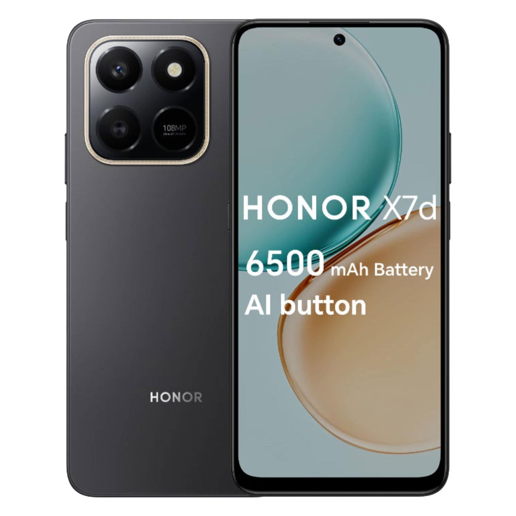 Buy HONOR X7D, 256GB Storage, 8GB RAM, 4G, Black Online | Carrefour KSA
