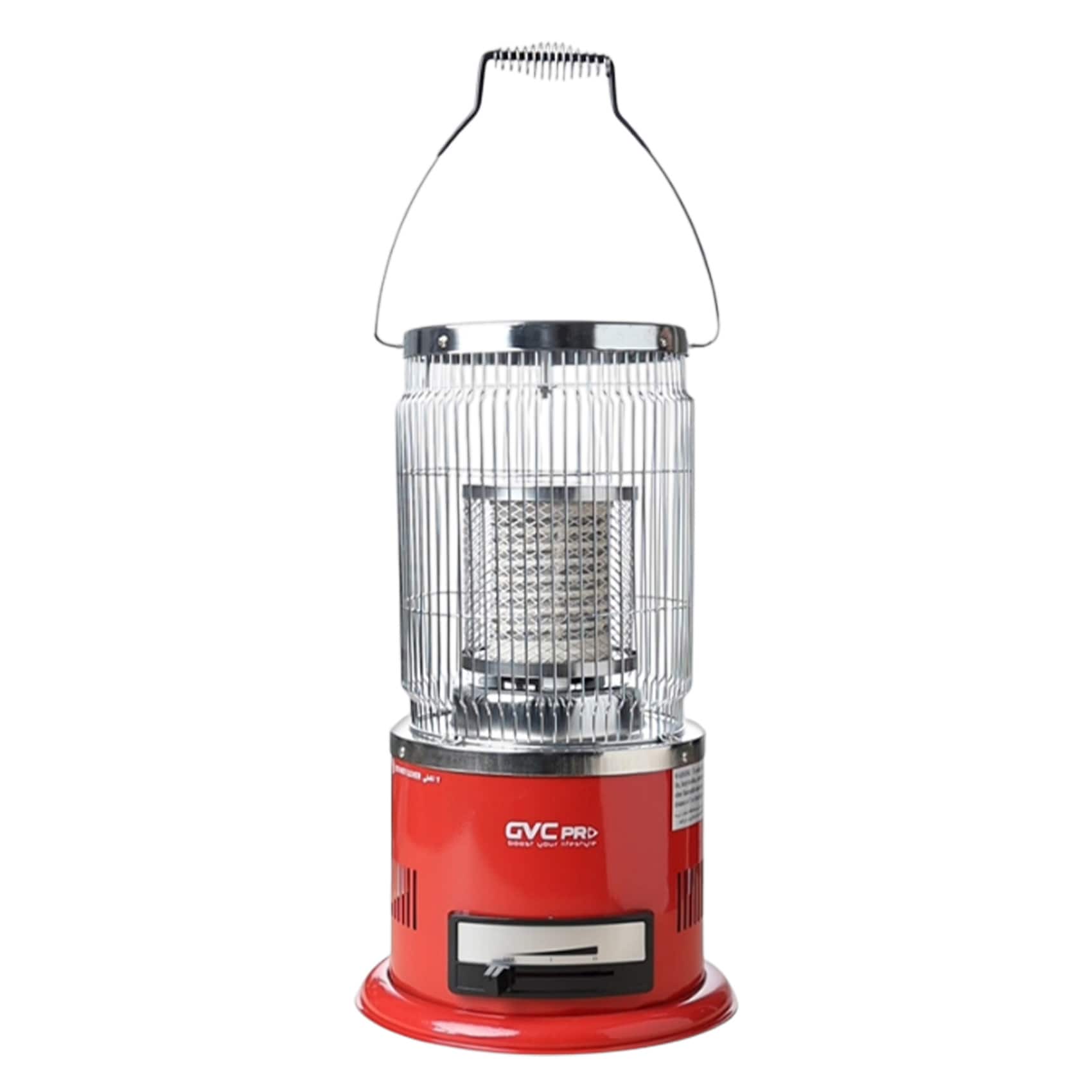 Buy GVC Heater, Round, Red, 1800W, (GVCHT-2000) Online | Carrefour KSA