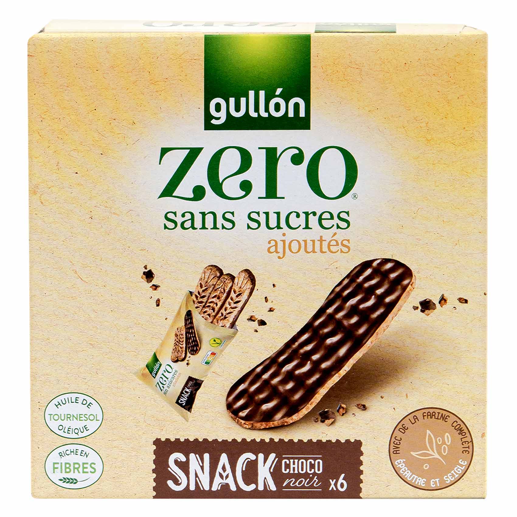 Buy Gullon Zero No Added Sugar Snack Chocolate Biscuit 150g Online ...