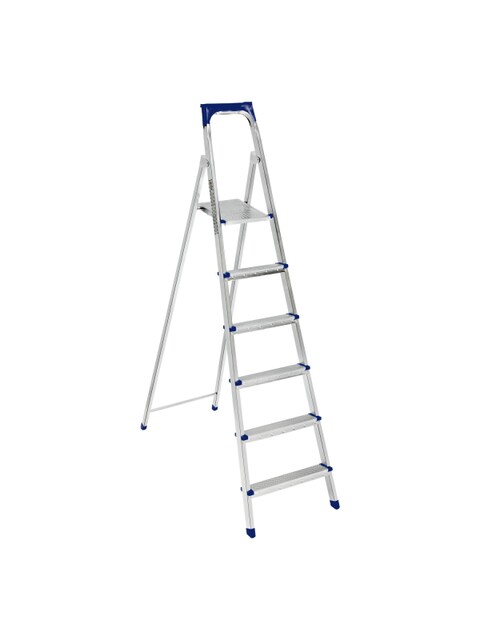 Buy Profile Metal Foldable Ladder 6 Steps Online Carrefour KSA