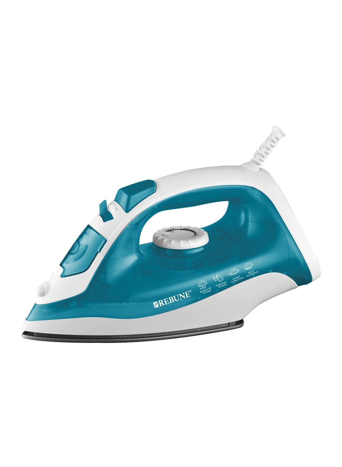 Buy Rebune Electric Steam Iron 1600 Watts - RE-3-062 Online | Carrefour KSA