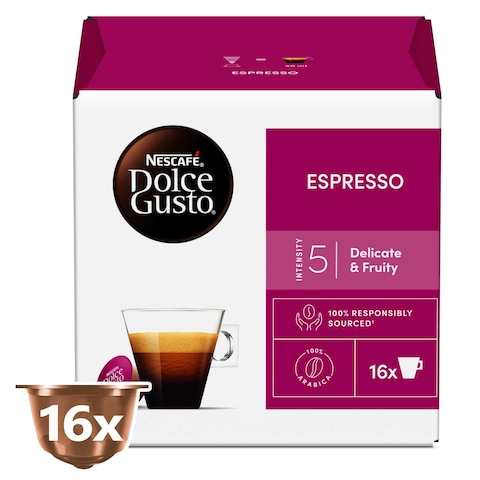 Nescafe Dolce Gusto Espresso Extra Cream Coffee, 16 Capsules price in ...
