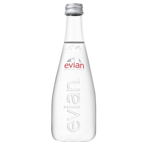 evian Natural Mineral Water 330ml Glass price in UAE | Carrefour UAE | supermarket kanbkam