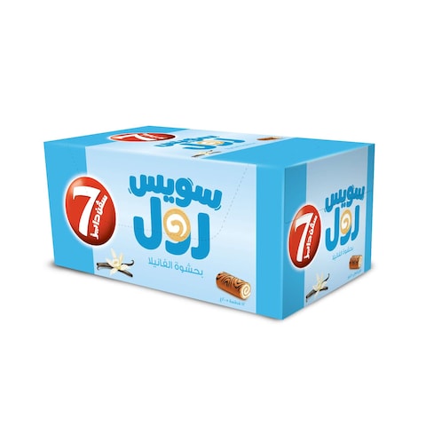 7 Days Vanilla Mini Cake Roll 20g Pack of 12 price in UAE | Carrefour ...