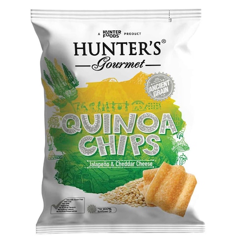 Hunters Gourmet Jalapeno and Cheddar Cheese Quinoa Chips, 75g price in ...