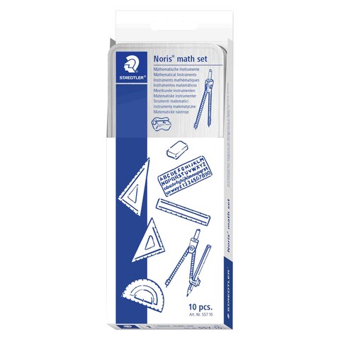 Staedtler Noris Geometry Math Set 10 PCS price in UAE | Carrefour UAE ...