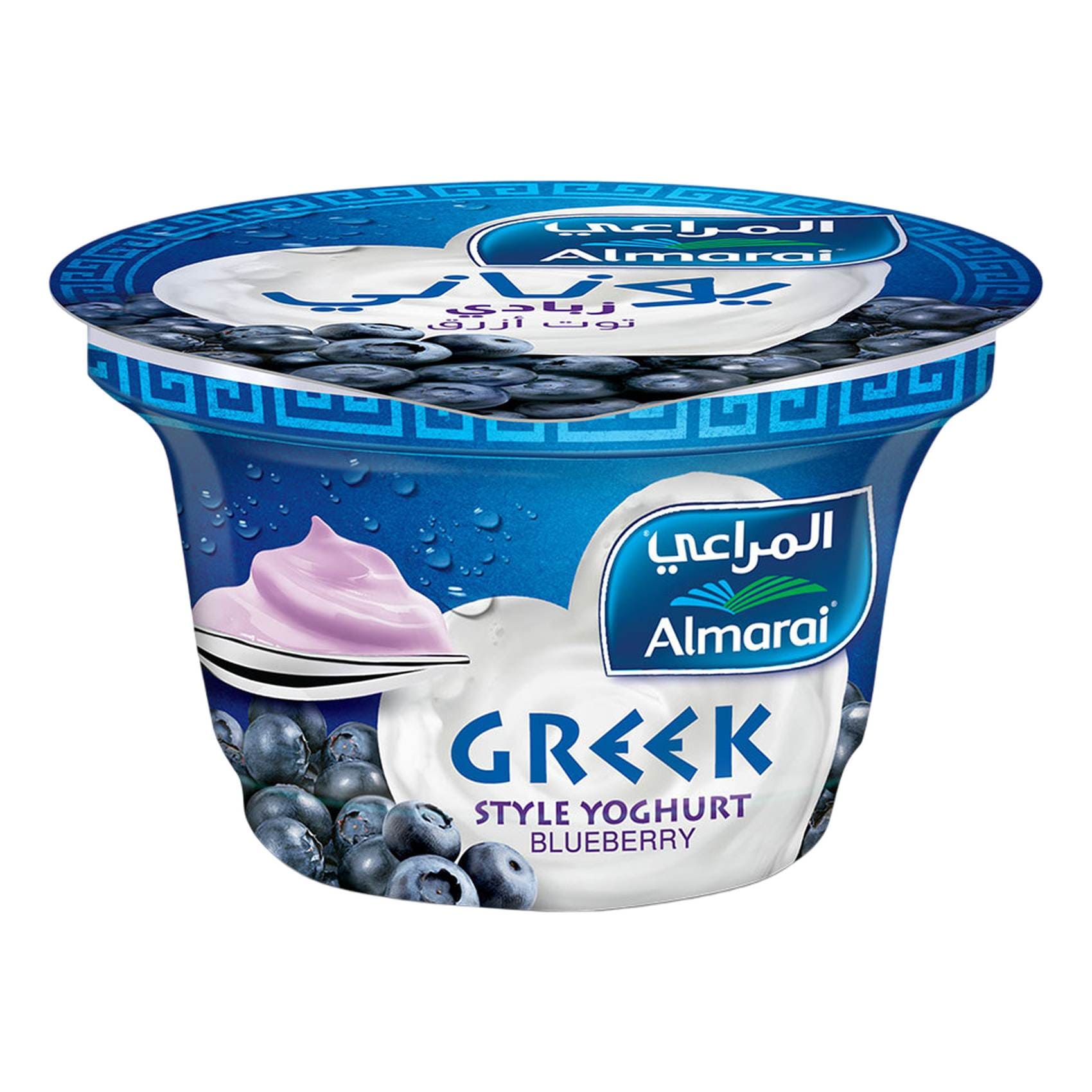 Buy Almarai Blueberry Greek Style Yoghurt, 150g Online | Carrefour UAE