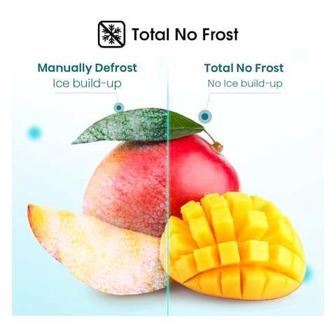 تسوق هايسنس ثلاجة ذات باب واحد ومجمد عمودي FV356N4ASU من الفولاذ ...