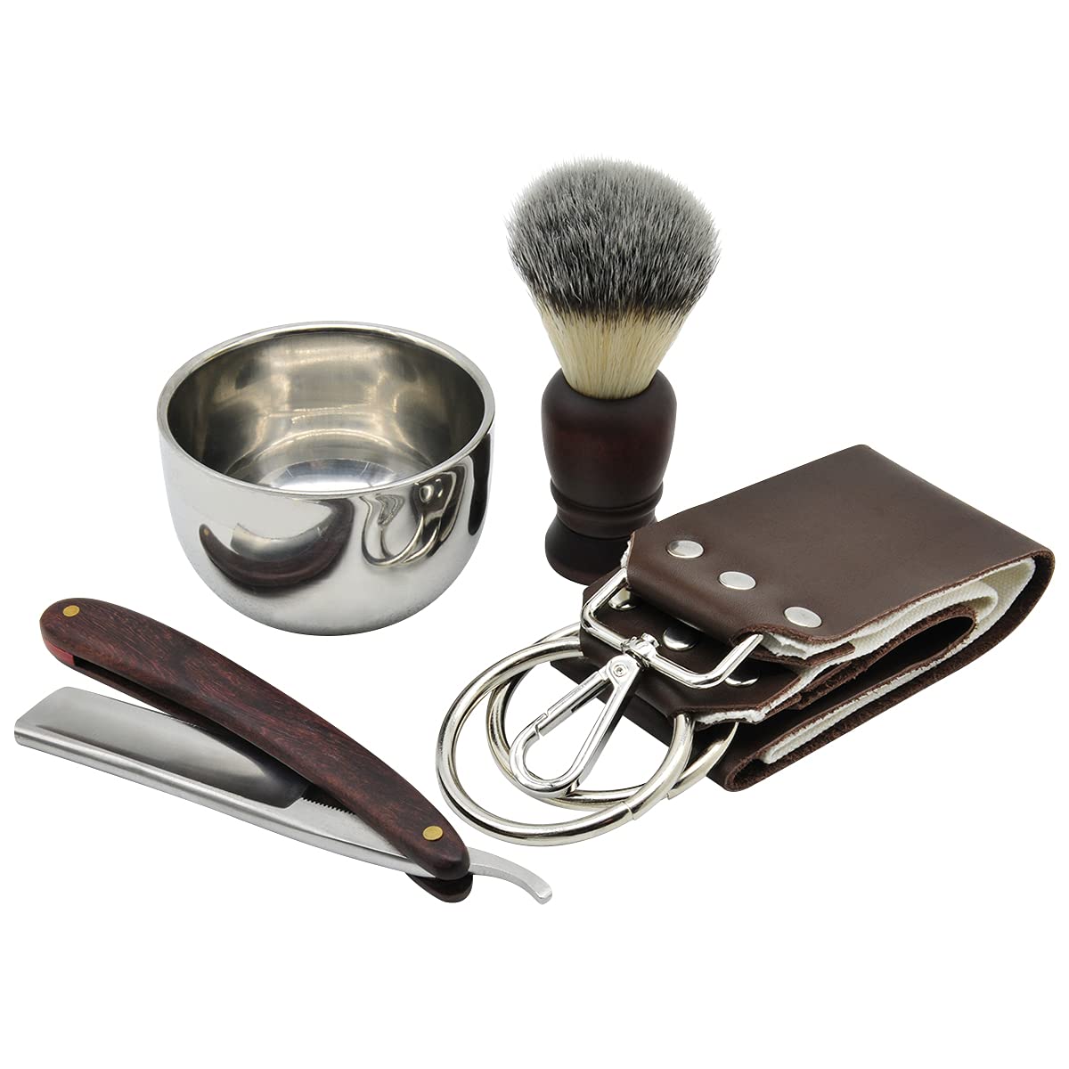 Buy SG1 4Piece Wooden Razor Gift Set Online | Carrefour UAE