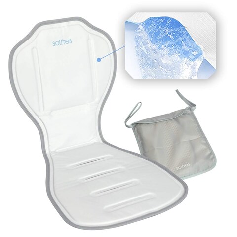 Buy Solfres Hydro Gel Car Seat Cooler Mat for Baby No Refrigeration Needed Carseat and Stroller Cooling Pad Cushion Liner with Breathable 3D Mesh AntiSlip Back for Kids Toddlers 1248 Months Online
