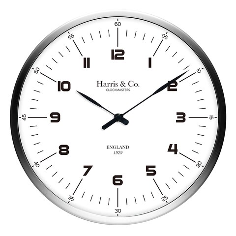 Buy HARRIS & CO. CLOCKMASTERS ( 13 inch Premium Luxury Wall Clock ...