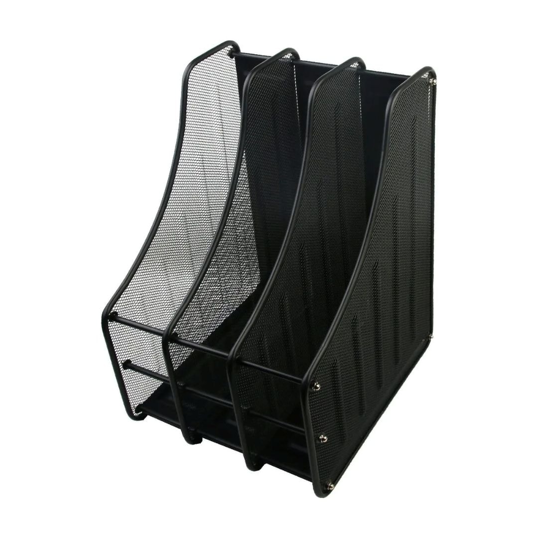 Buy MOTARRO 3-Tier Stainless Steel Document Organizer Tray MI006 ...