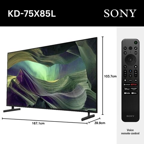Buy Sony Bravia KD 75 Inch 4K UHD Smart Tv & 2.0 ch Soundbar Combo Full ...