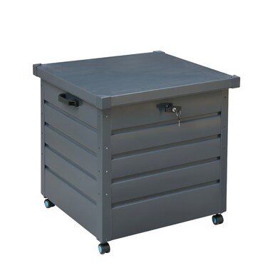 تسوق Egardenkart, Outdoor Storage Box - 200L, Metal Movable Garden ...