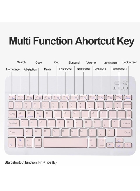 تسوق Radiotronics Wireless Keyboard and Mouse,Bluetooth Keyboard and ...