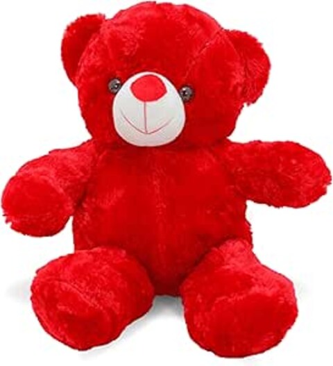 تسوق Fitto Red Teddy Bear Plush Toy 30cm - Soft & Cuddly Stuffed Animal ...