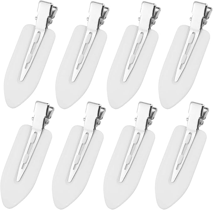 Buy Hair Clips No Bend Curl Pin Clips No Crease Hair Clips for Makeup ...