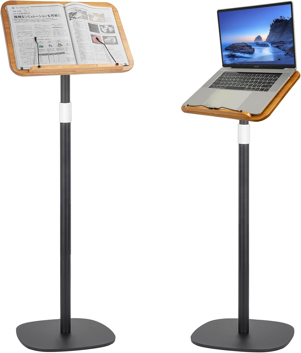 تسوق Radiotronics Hands-Free Folding Flexible Book Stand, Adjustable ...