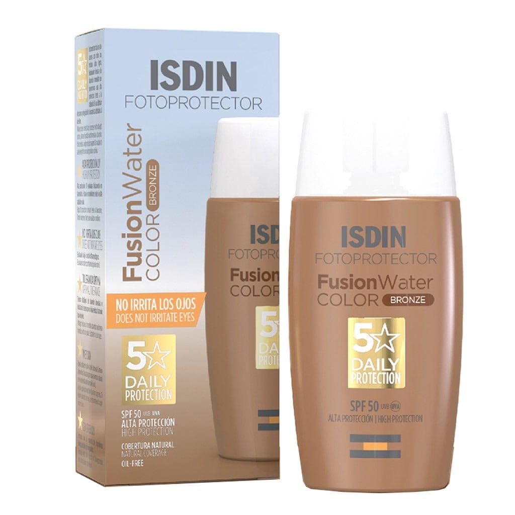 تسوق Isdin Fotoprotector SPF 50 Fusion Water Color Bronze Tinted 50ml ...