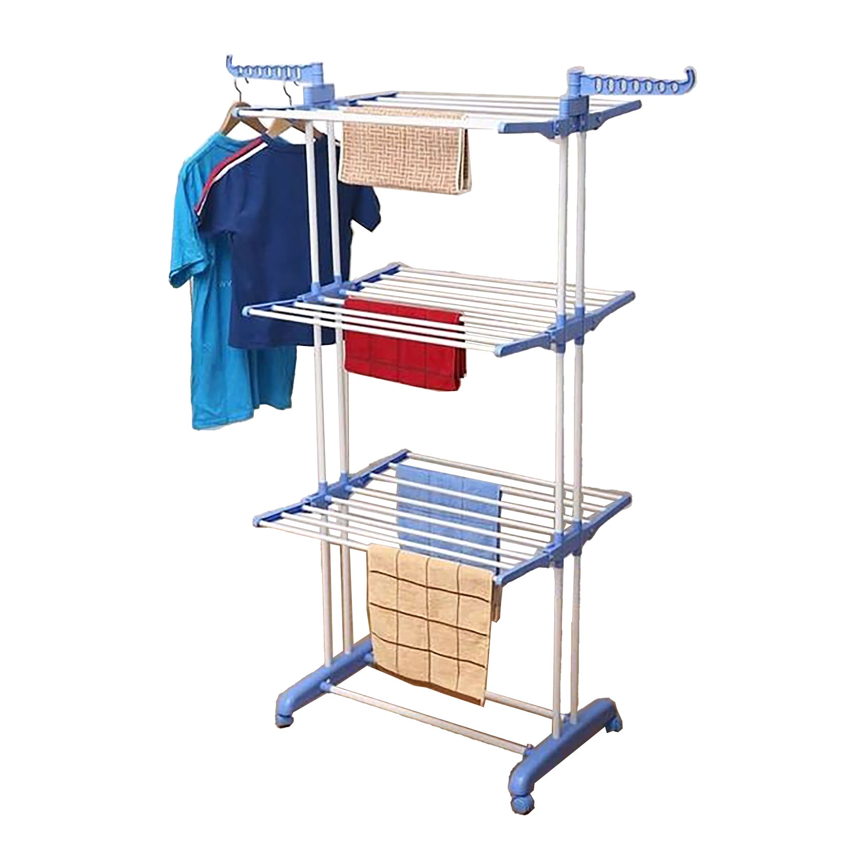 Buy El Helal and Star Clothes Rack - 3 Shelves Online | Carrefour Egypt