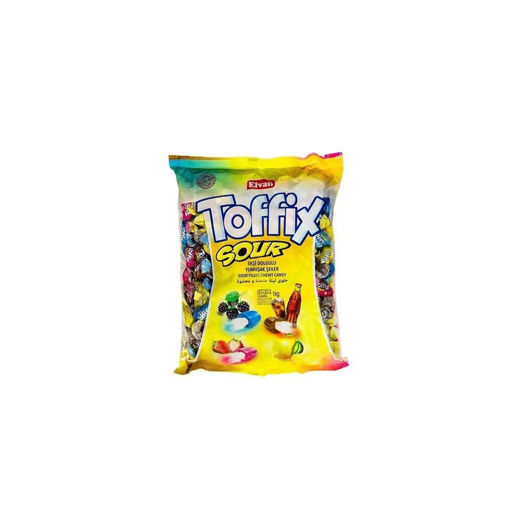 Buy Toffix Sour Filled Chewy Candy - 40 gram Online | Carrefour Egypt