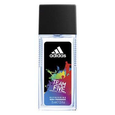 Buy Adidas Team Five Body Fragrance - Men - 75ml Online | Carrefour Egypt