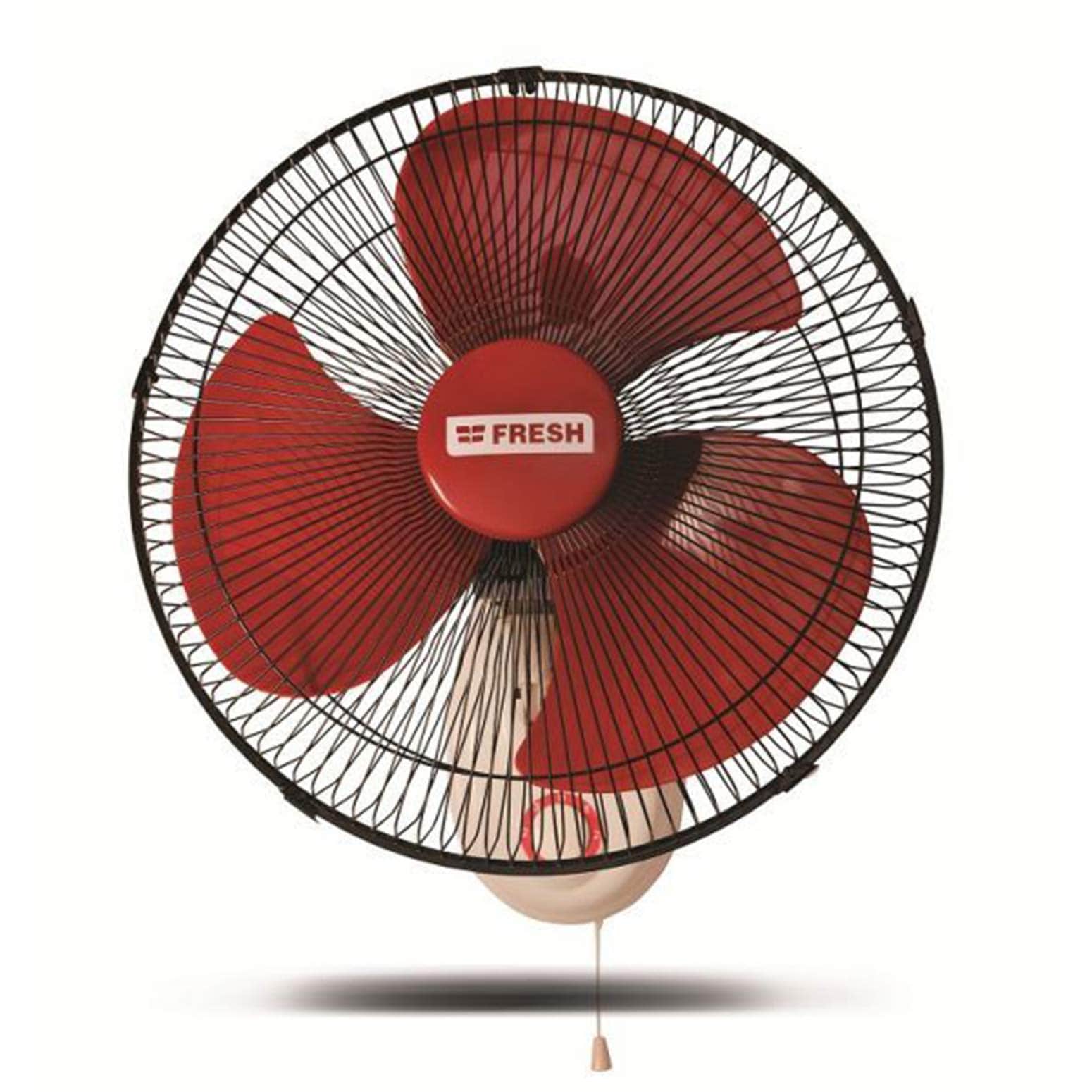 Buy Fresh Wall Fan Brilliant 16-inch - Red Online | Carrefour Egypt