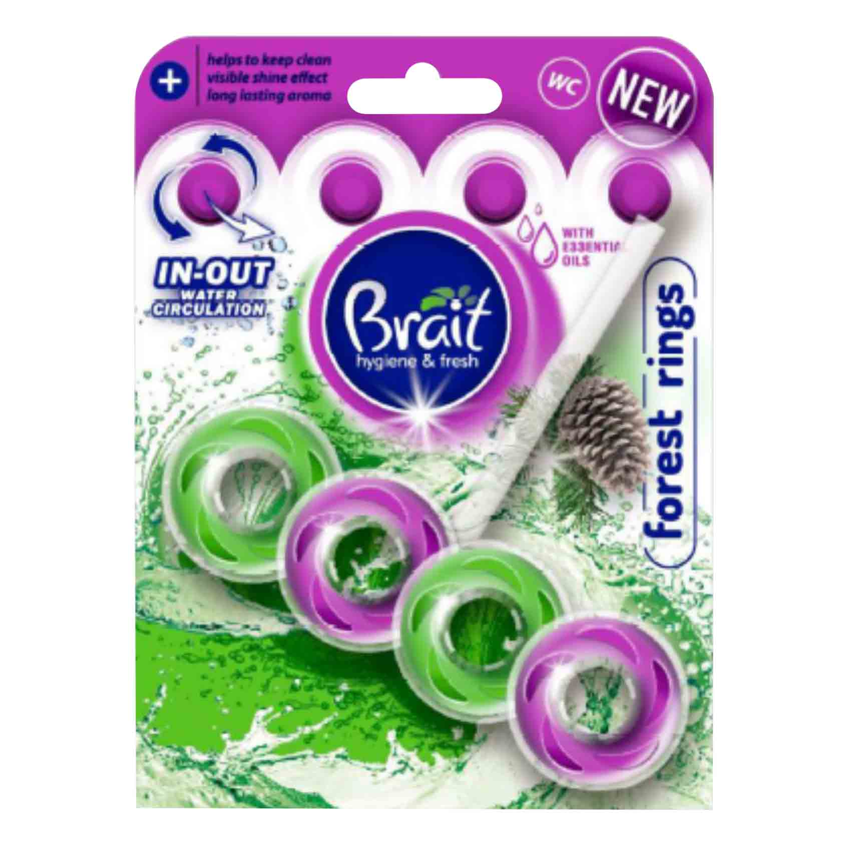 Buy Brait Toilet Rings Forest40G Online | Carrefour Kenya