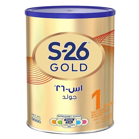 Wyeth S-26 Pro Gold Stage 1 Baby Milk Powder 900g price in Kuwait ...