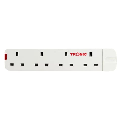 Buy TRONIC EXTENSION 4WAY WHITE TR 7864 Online | Carrefour Kenya