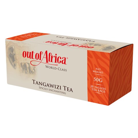 Buy Out Of Africa Tangawizi Tea Bag 50g Online | Carrefour Kenya