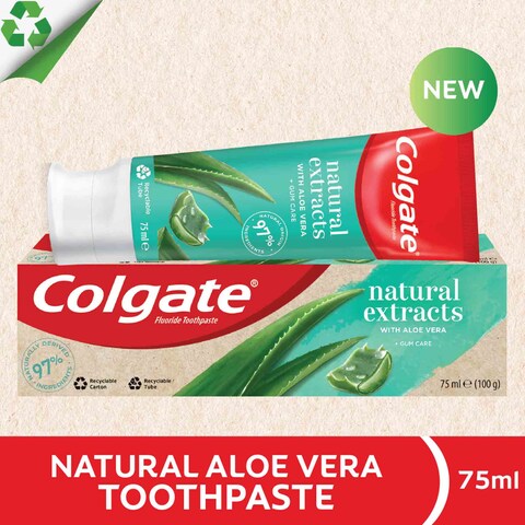Buy Colgate Natural Extracts Aloe Vera 75ml Online | Carrefour Kenya