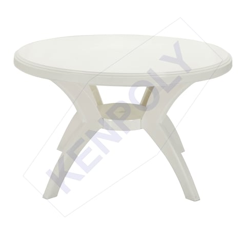 Buy KENPOLY ROUND TABLE 3002 WHITE Online | Carrefour Kenya