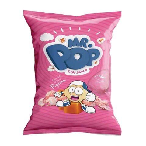 Buy Mr.Pop Caramel Cotton Candy Popcorn - 50gm Online | Carrefour Egypt