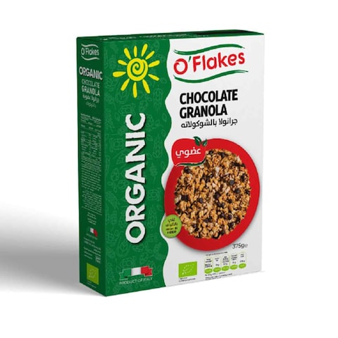Buy O'flakes Organic Granola 375g Online | Carrefour KSA