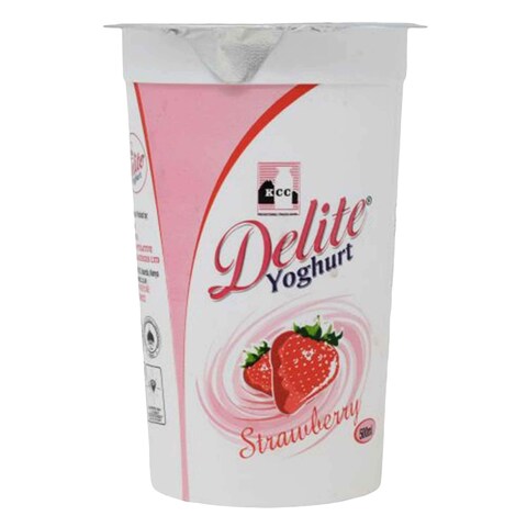 Buy KCC Strawberry Delite Yoghurt 500ml Online | Carrefour Kenya