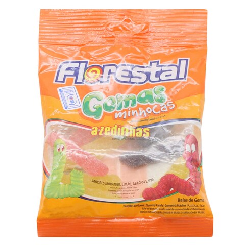 Buy Florestal Sour Worm Gummy Candy60G Online | Carrefour Kenya