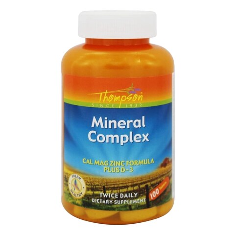 Buy Thompson Mineral Complex Dietary Supplement 100 Tablets Online ...