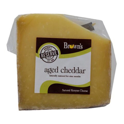 Buy Browns Aged Cheddar Cheese 225G Online | Carrefour Kenya