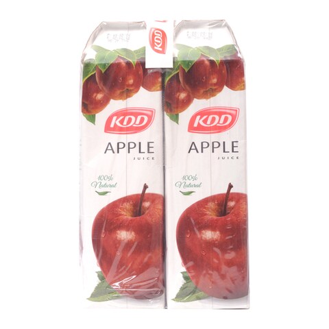 Kdd Apple Juice 1 lt X 4 Pieces price in Kuwait | Carrefour Kuwait ...