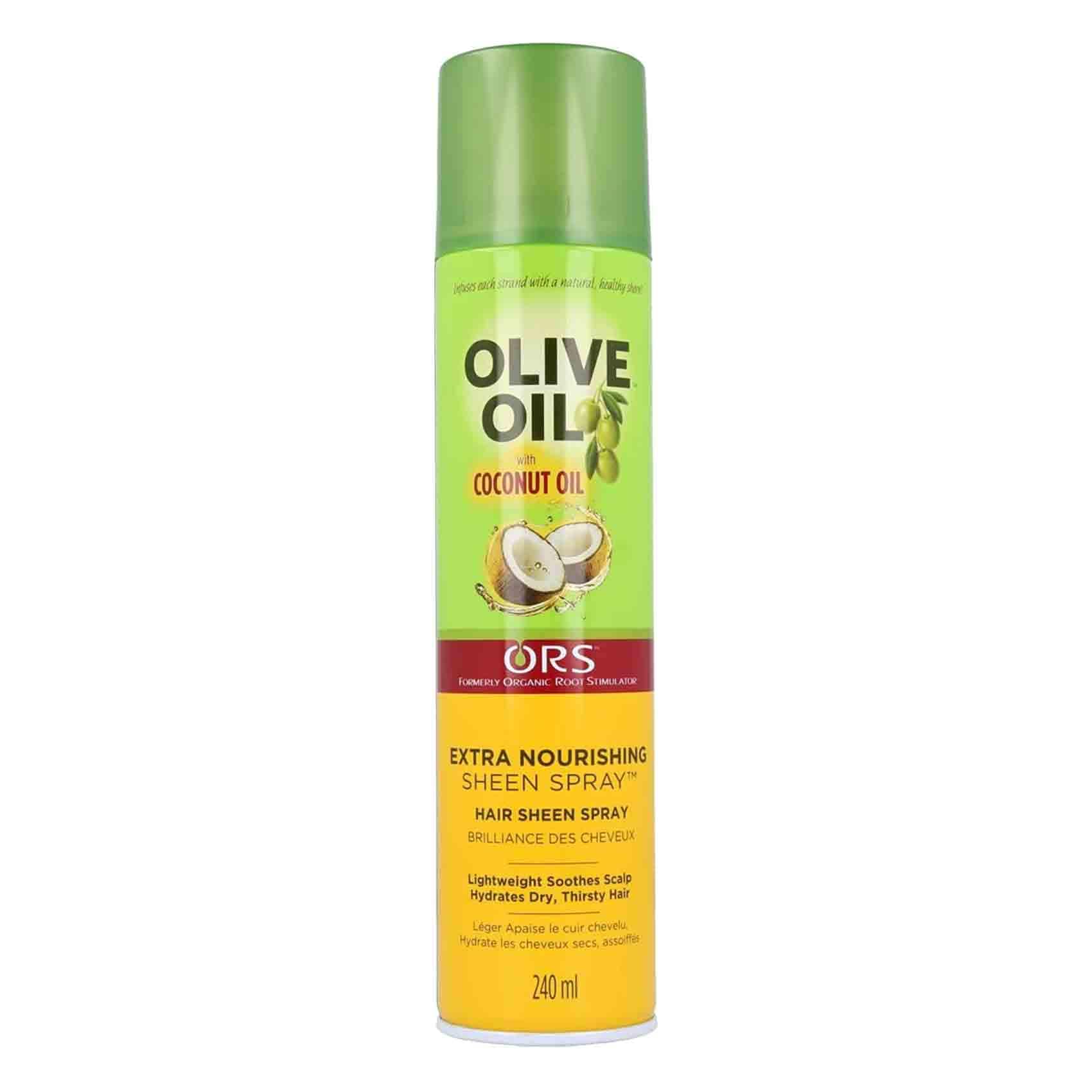 Buy ORS Olive Oil With Coconut Extra Nourishing Hair Sheen Spray 240ml ...