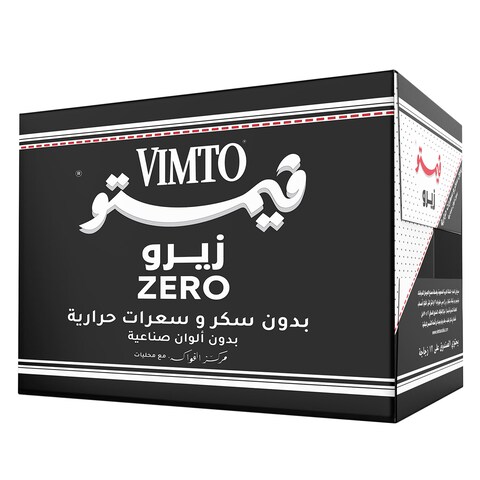 Buy Vimto Zero Concentrated Fruits Cordial 710ml x12 Online | Carrefour KSA