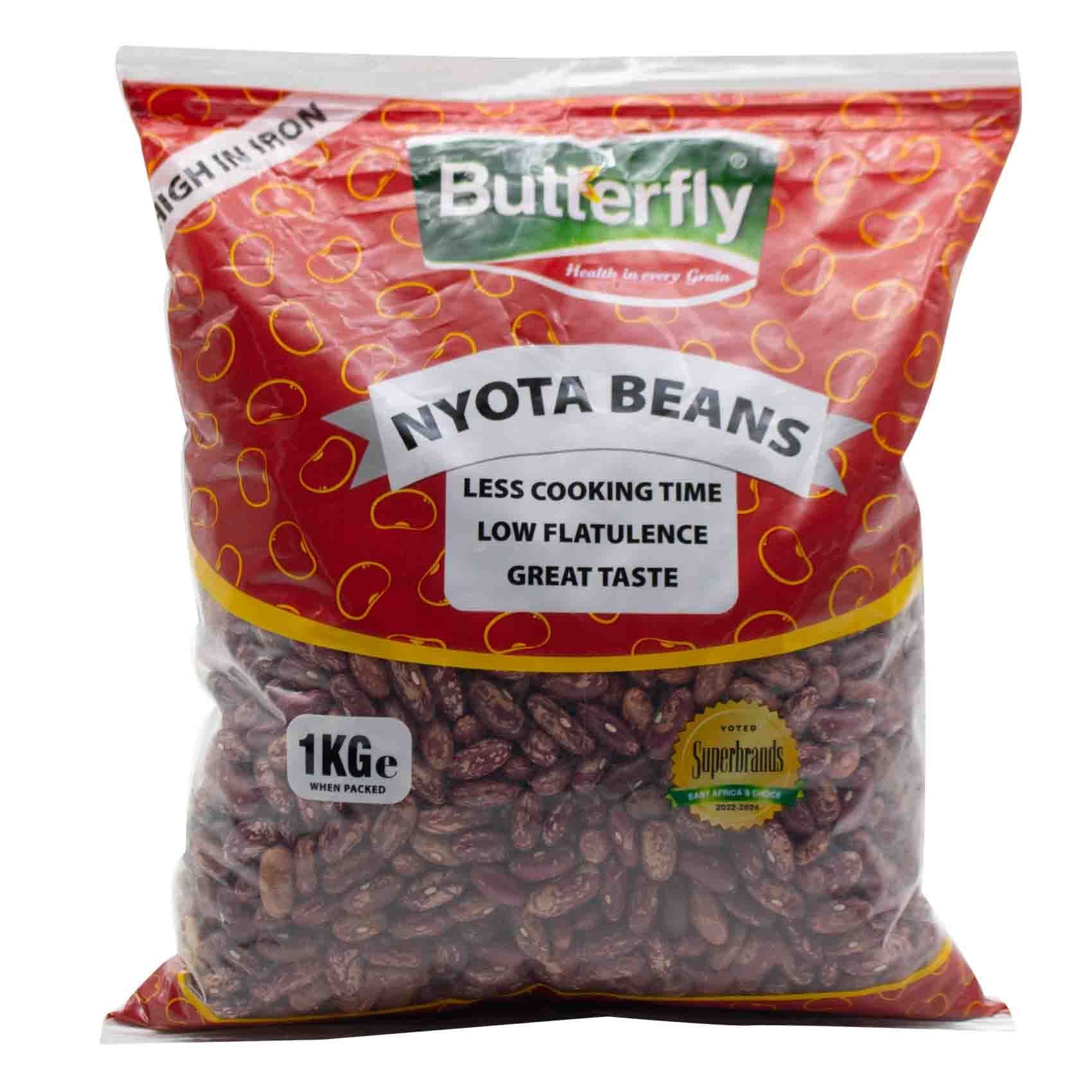 Buy BUTTERFLY NYOTA BEANS 1KG Online | Carrefour Kenya