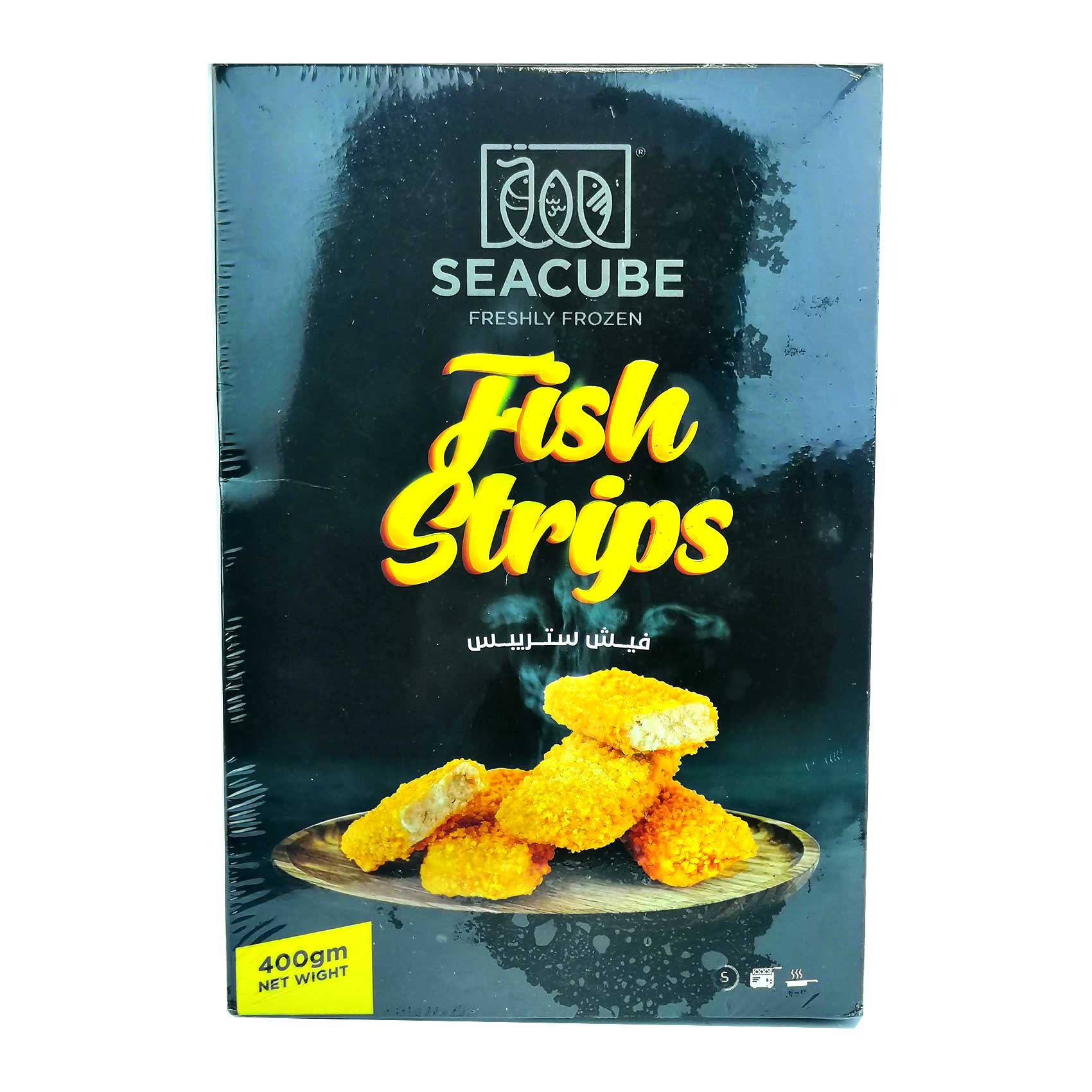 Buy Sea Cube Fish Strips - 400 gm Online | Carrefour Egypt