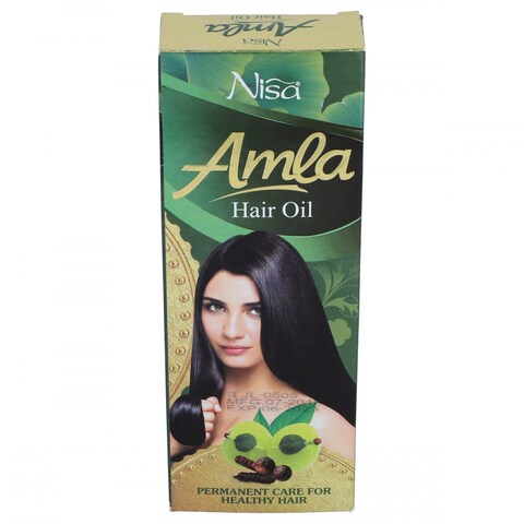Buy Nisa Amla Hair Oil Permanent Care For Healthy Hair 200 ml Online ...