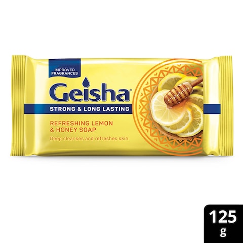 Buy Geisha Lemon & Honey Bathing Soap 90G Online | Carrefour Kenya