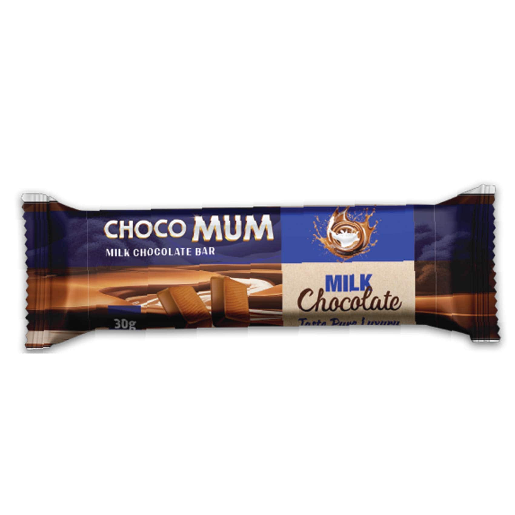 Buy Choco Mum Plain Milk Chocolate - 30 gram Online | Carrefour Egypt